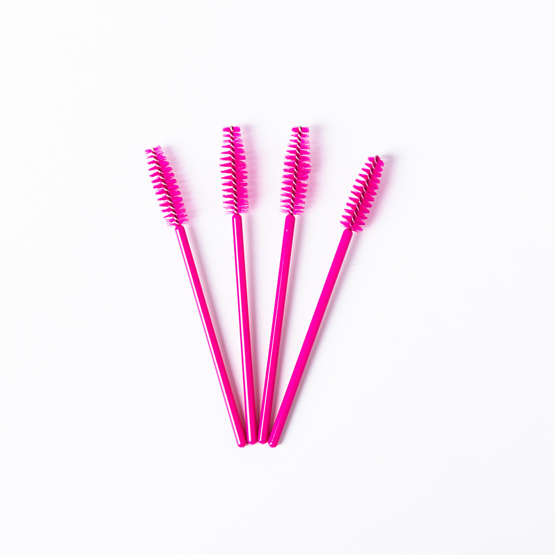 Disposable Eyelash Spoolie Brush (50 pcs/pack) - lashvia